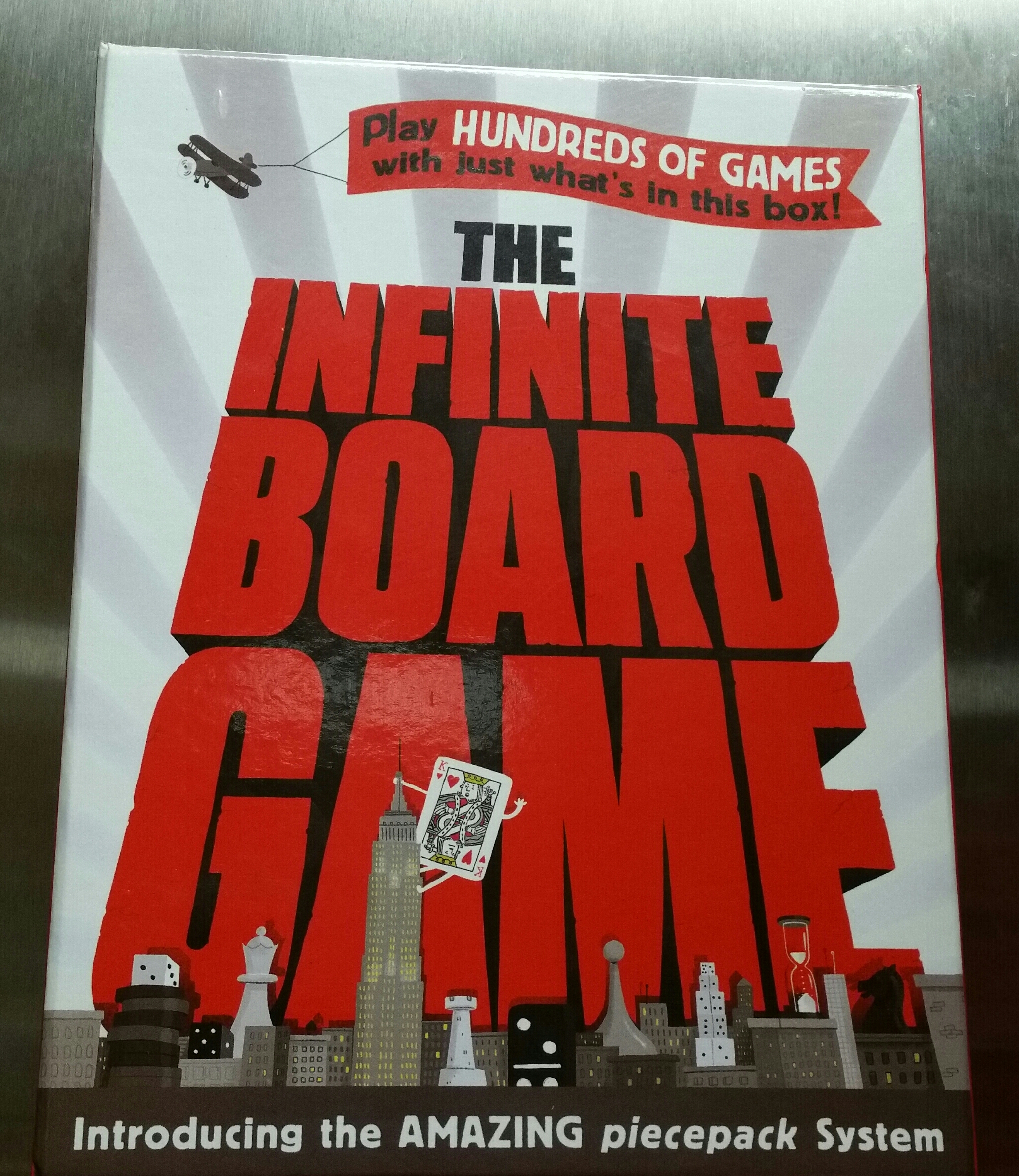 The Infinite Board Game. One box, LOTS of games.