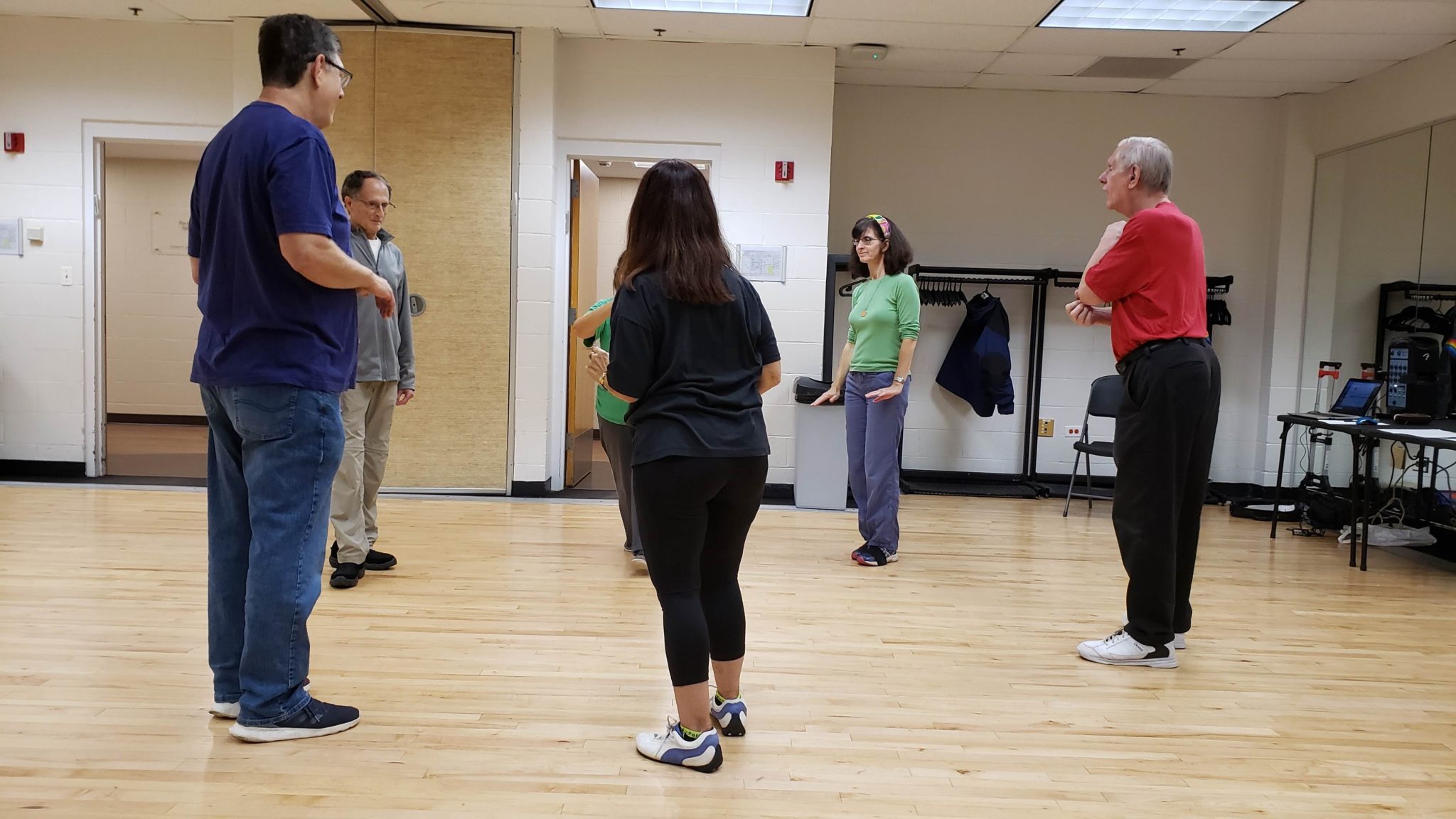 Israeli Folk Dancing on a Wednesday Night