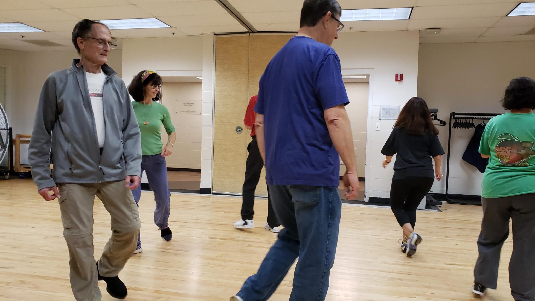 Israeli Folk Dancing on a Wednesday Night