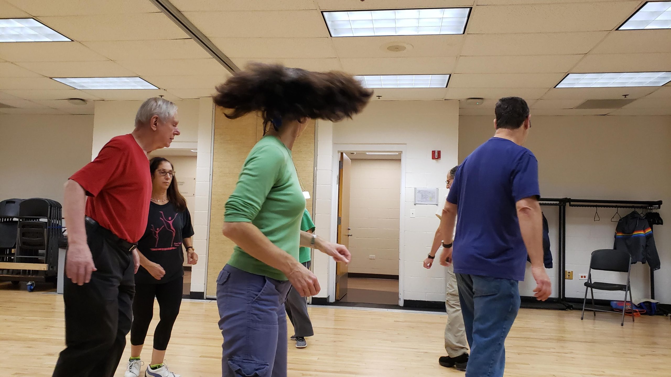 Israeli Folk Dancing on a Wednesday Night