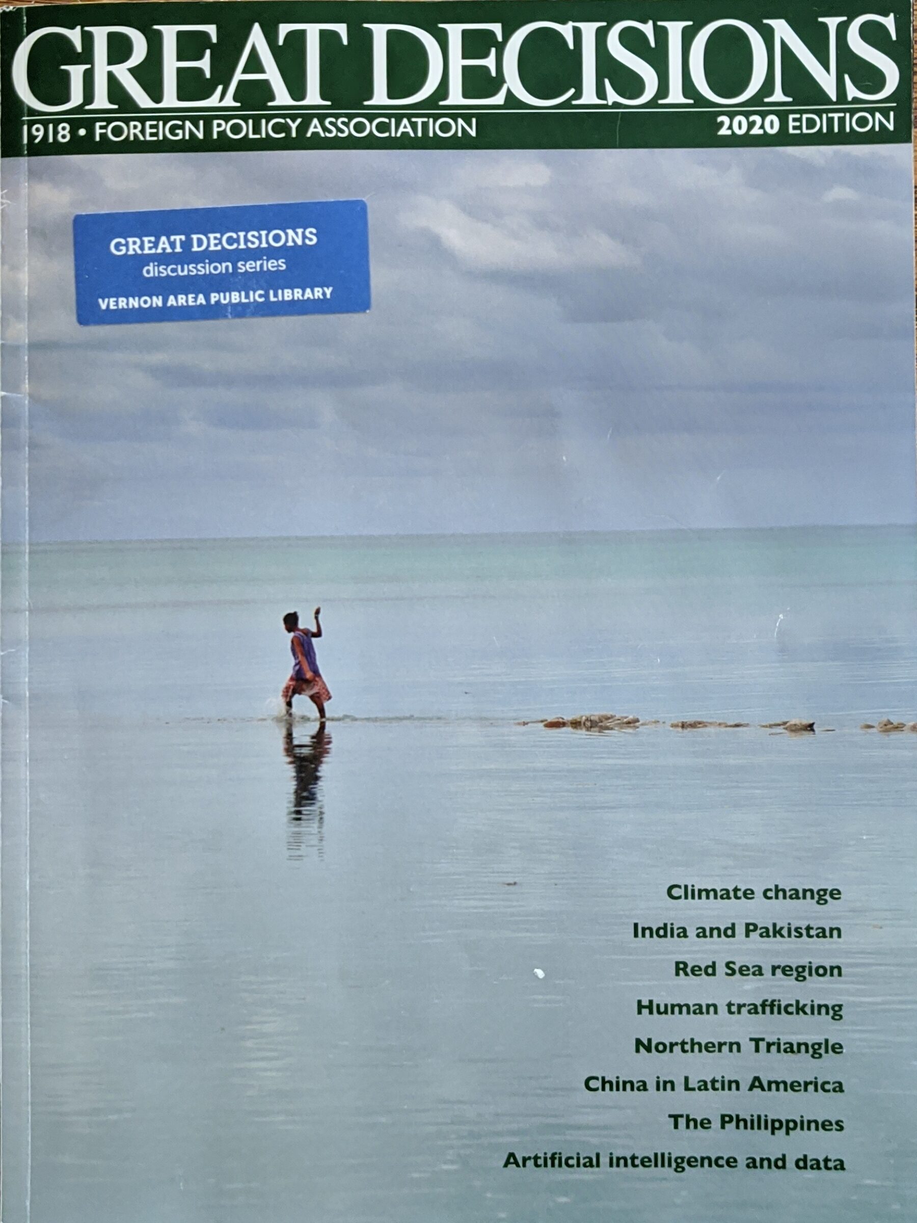 Great Decisions--We All Benefit by Learning about Our World