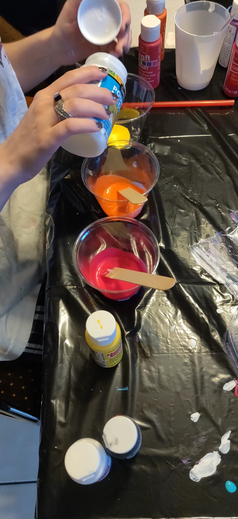 Pour Painting–Easier and More Successful than Expected!