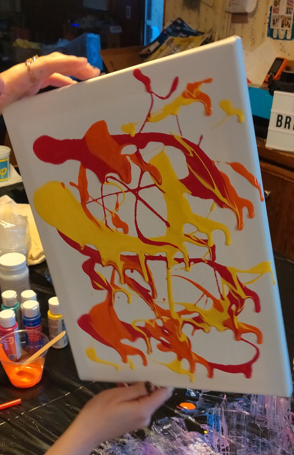 Pour Painting–Easier and More Successful than Expected!