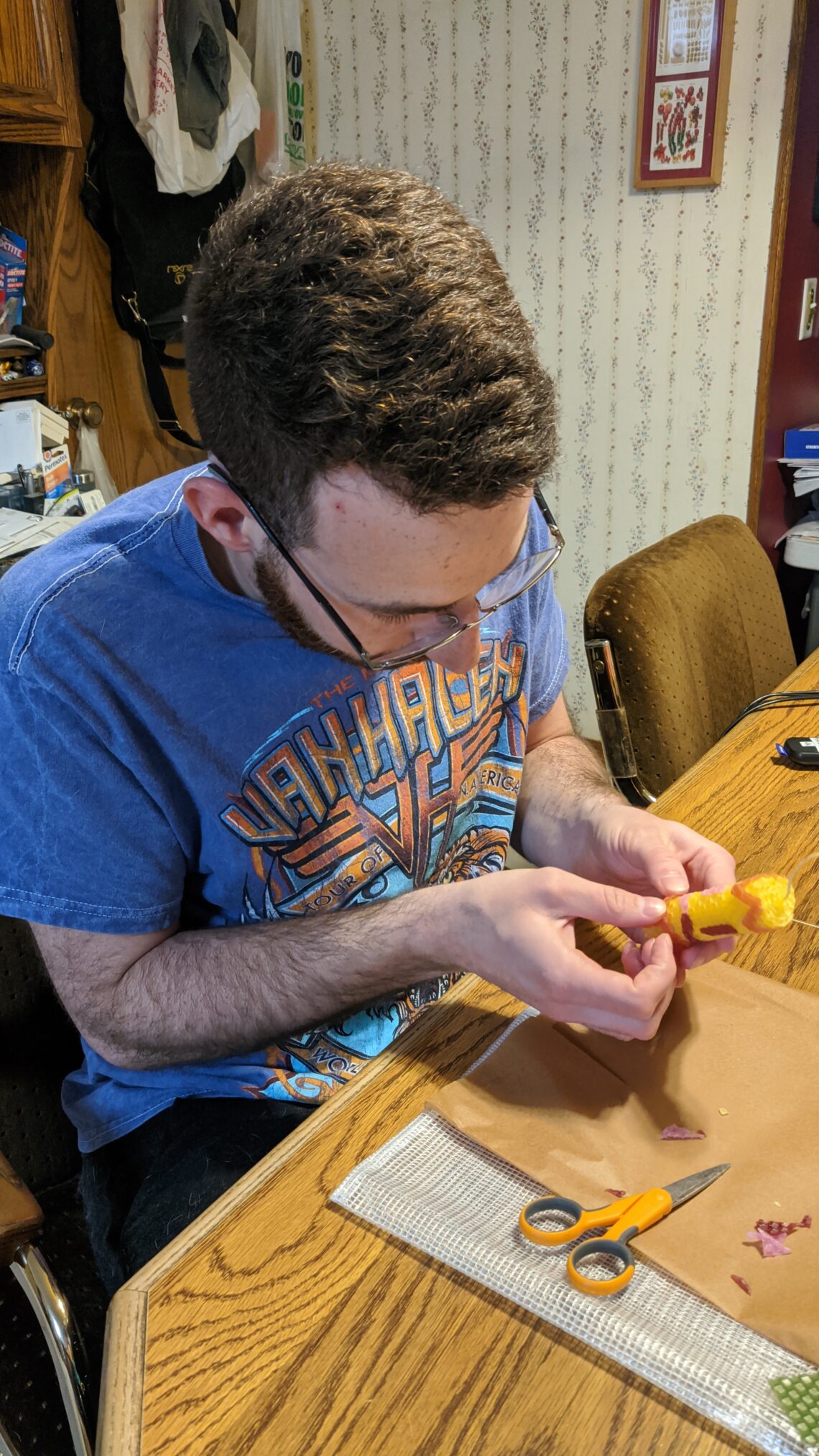 Making Beeswax Candles–A Perfect Simple College Spring Break Project